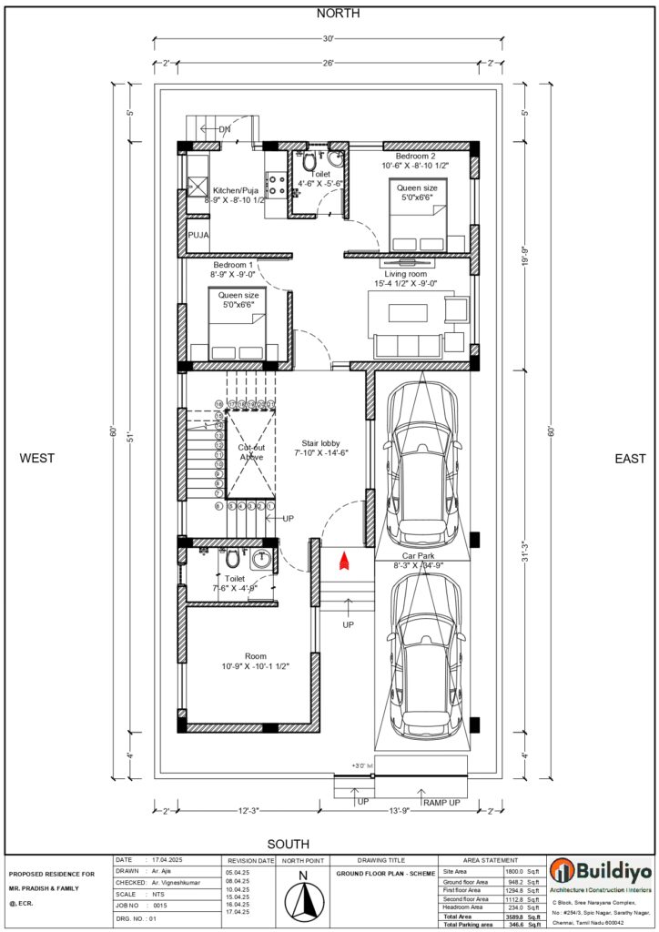 2D Floor Plans for House Commercial | Modern Trends Designs