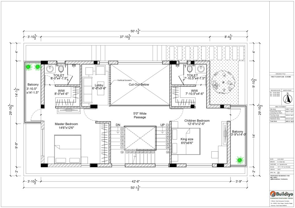 Interior Space Plan to Maximize Functionality