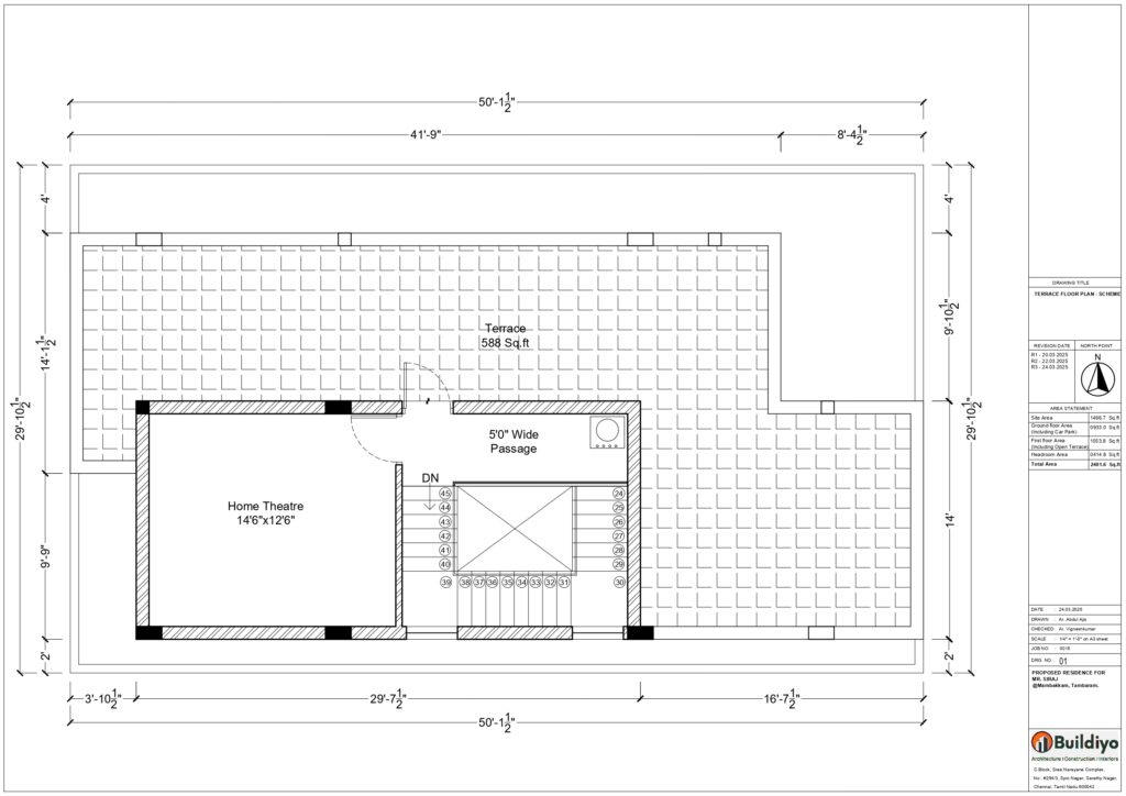 Interior Space Plan to Maximize Functionality